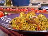 Adobo seasoned chicken and rice Recipe | Food Network UK