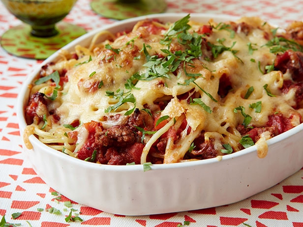 Baked Spaghetti Recipe | Food Network UK