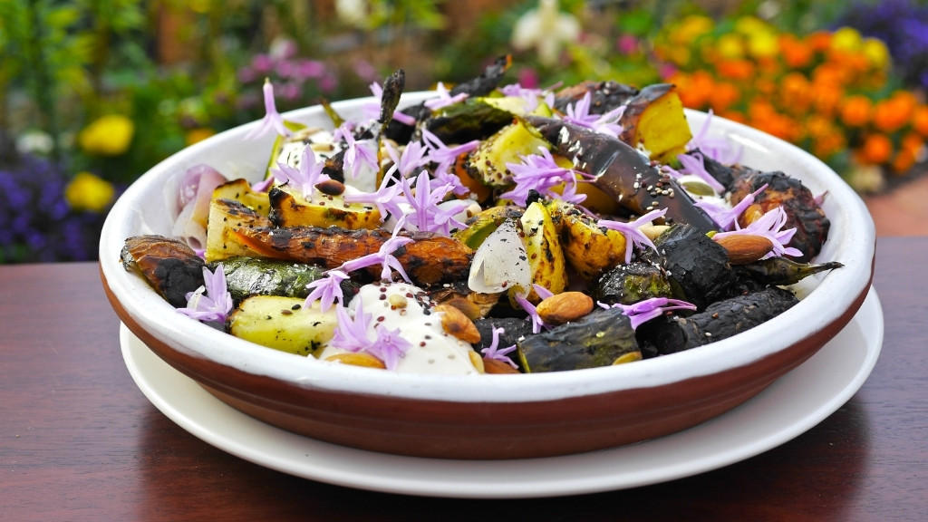 Charred Seasonal Vegetables Recipe | Food Network UK