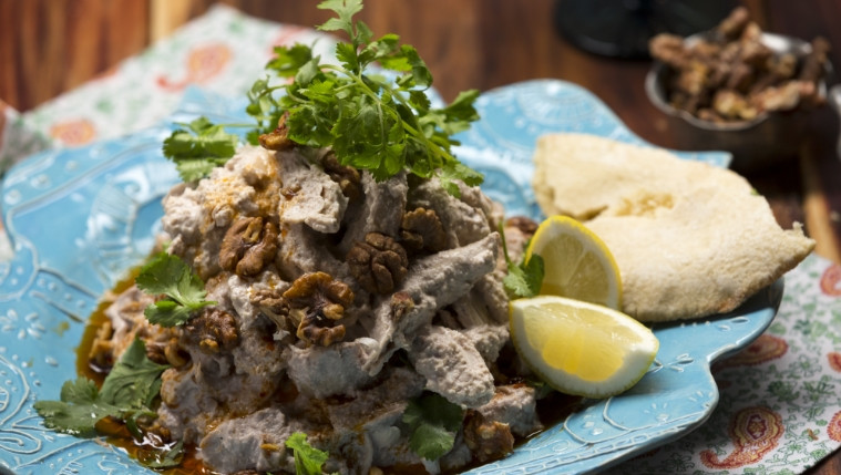 Circassian Chicken Recipe | Food Network UK