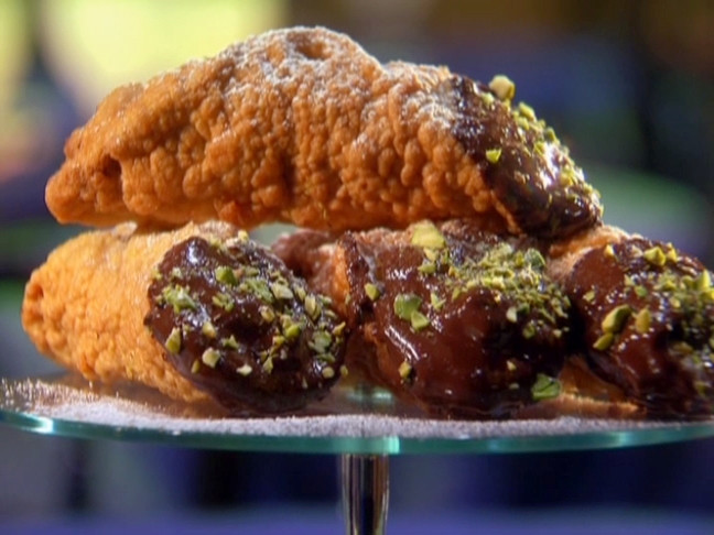 Deep-fried cannoli Recipe | Food Network UK