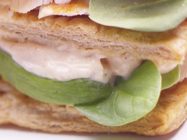 Grilled chicken and avocado napoleons Recipe | Food Network UK