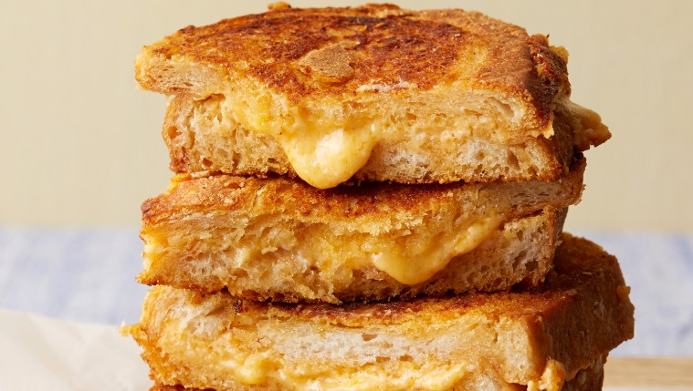 Mega Cheddar Cheese Toastie Recipe | Food Network UK