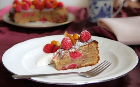 Reza Mahammad's Hazelnut and Raspberry Cake Recipe | Food Network UK