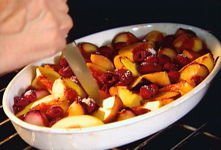 Oven-Roasted Fruit Recipe | Food Network UK