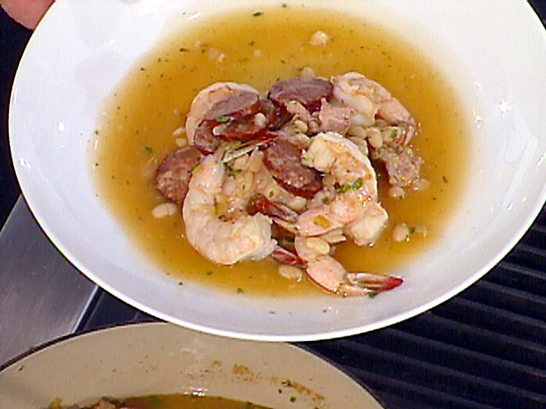 Prawns, Ham and Endive soup Recipe | Food Network UK