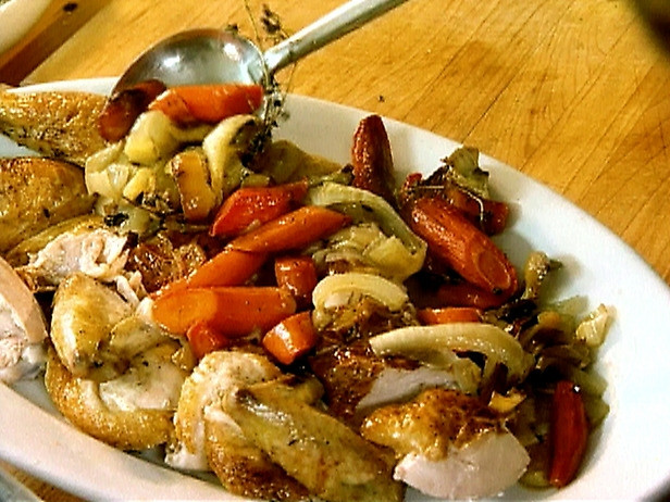 Roasted Chicken Jus Recipe | Food Network UK