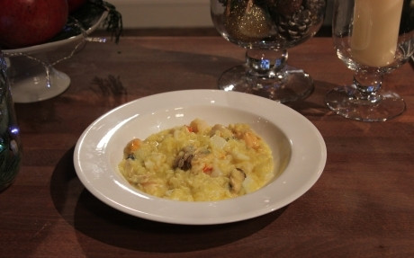 Seafood Risotto Recipe | Food Network UK
