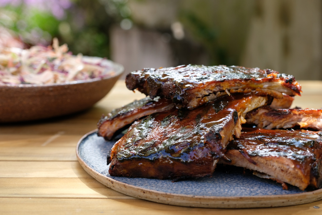 Tom Kerridge's Barbecued Baby Back Ribs Recipe | Food Network UK